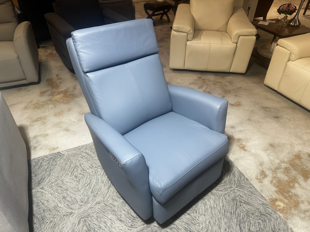 Elran - L0022 - Powered Recliner – Leather and More in Hickory NC